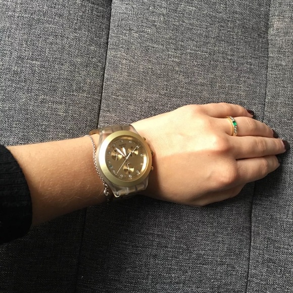Swatch | Accessories | Swatch Irony Daphne Gold | Poshmark